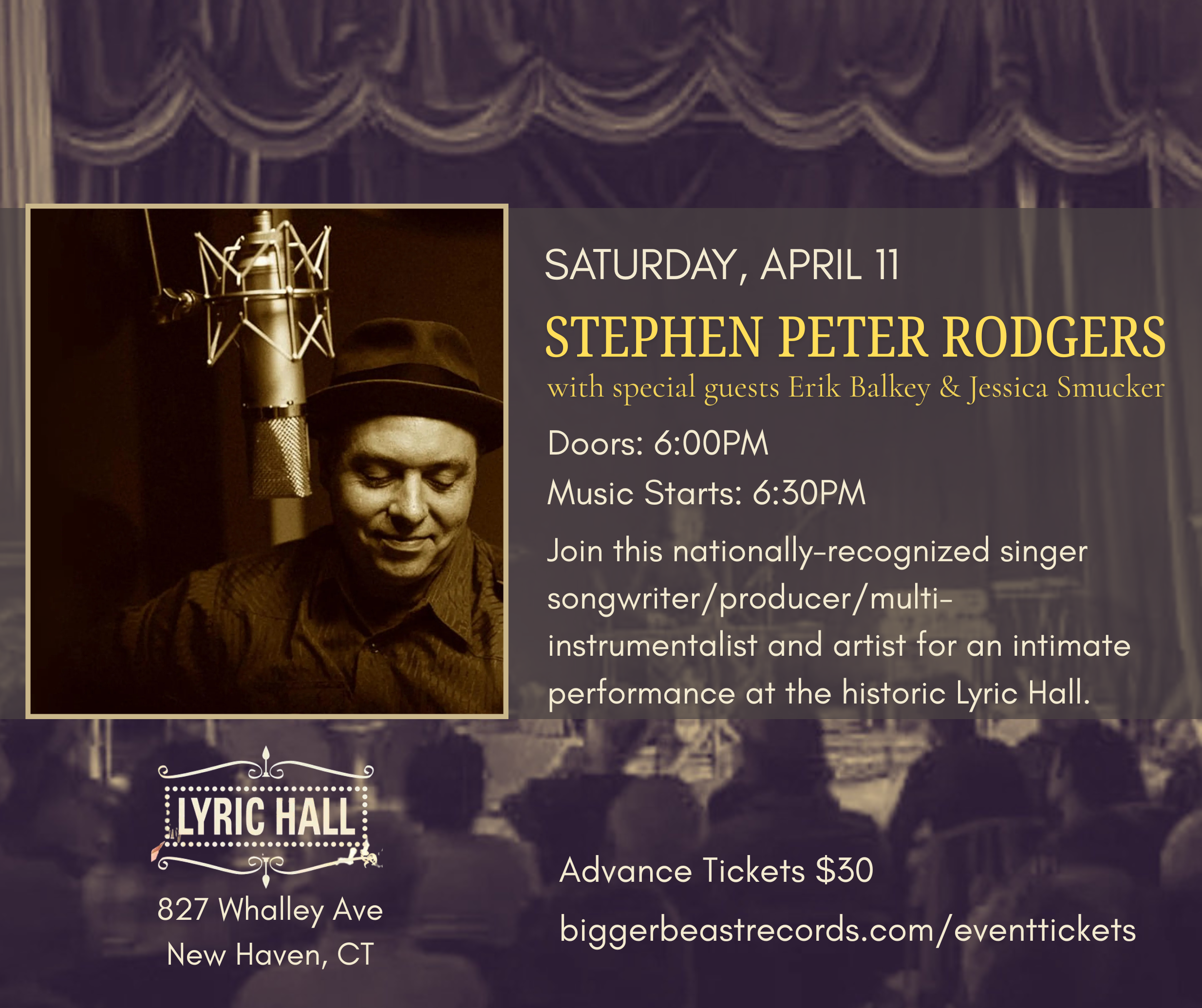 Bigger Beast Records Presents: The Restoration Songwriter Series ...